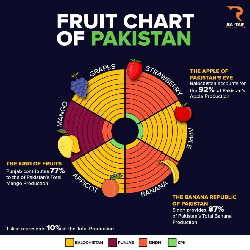 Fruit Chart of Pakistan - Future Content Company